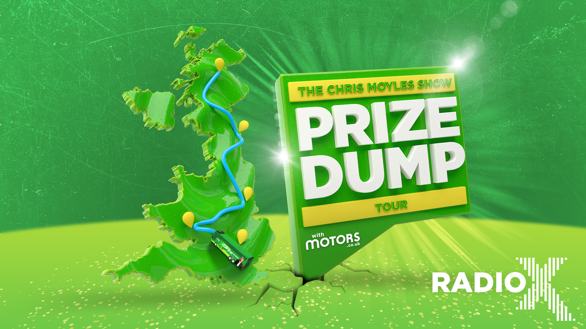 Motors.co.uk joins Radio X's Prize Dump competition to give listeners ...