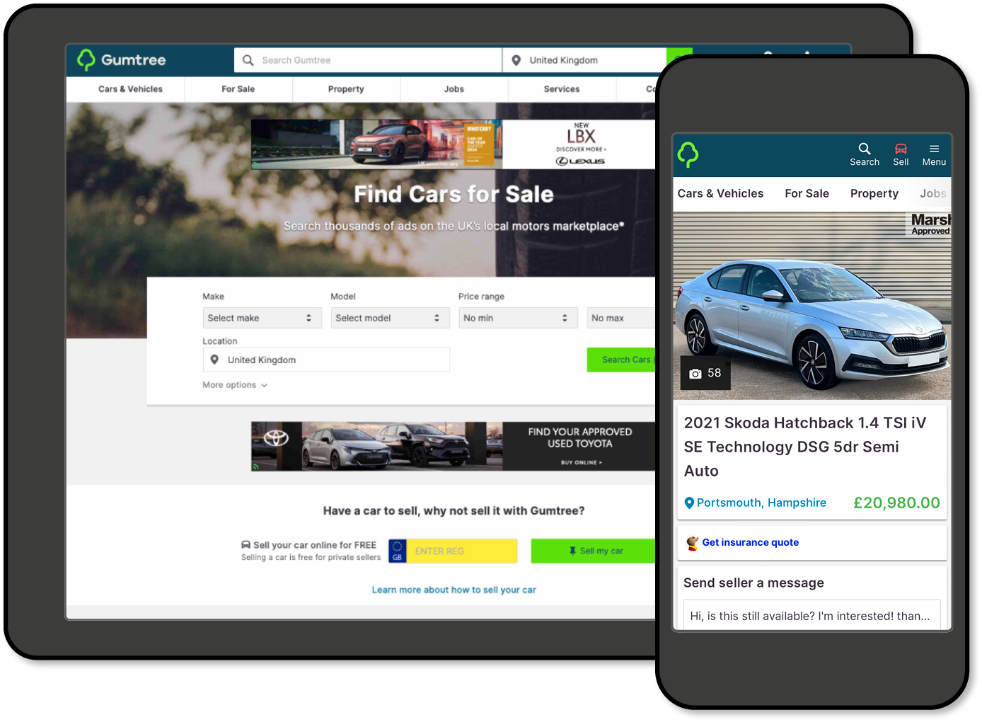 Why us? - MOTORS: Advertising with MOTORS, eBay & Gumtree