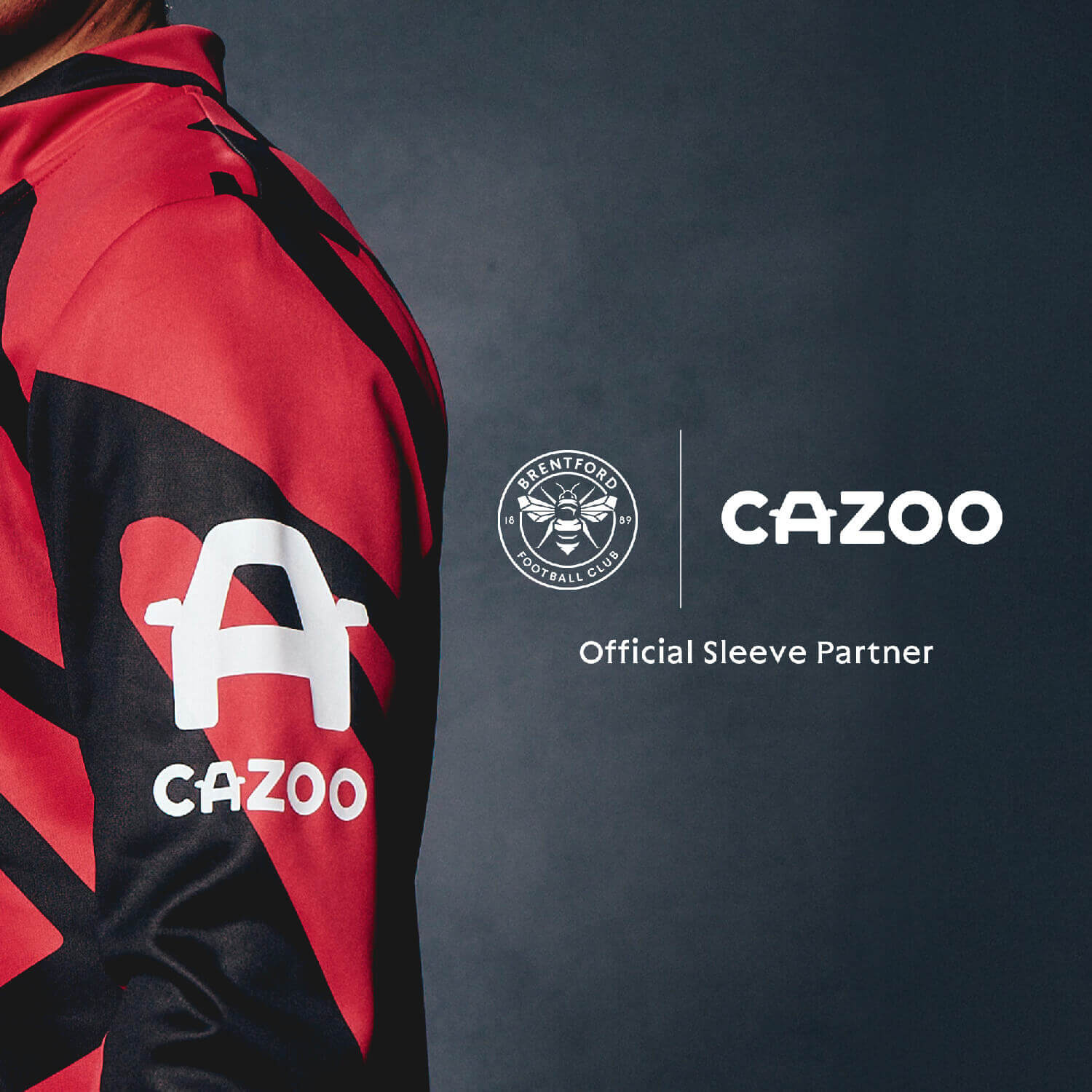 Cazoo strengthens Brentford FC partnership as new official sleeve ...